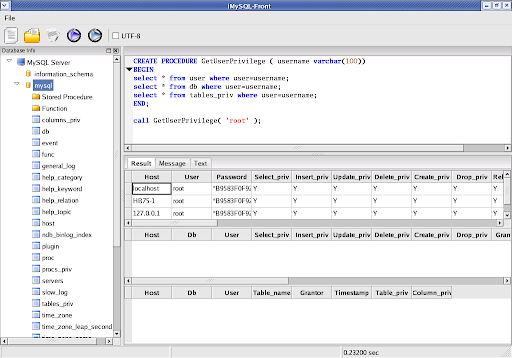 iMySQL-Front 跨平台的MySQL客户端工具（10月1日 更新至0.1.6 支持Ubuntu） - MySQL及其它开源数据库 ...